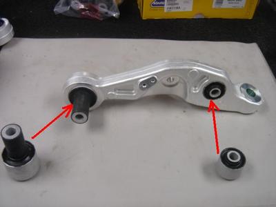 FOR LEXUS LS460 FRONT LOWER CONTROL ARM FRONT BUSH 48620-50070 48640 ...