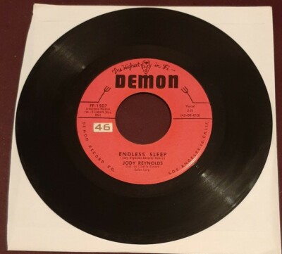 Jody Reynolds 45 Tight Capris / Endless Sleep Demon Record FF-1507 vg+ ...