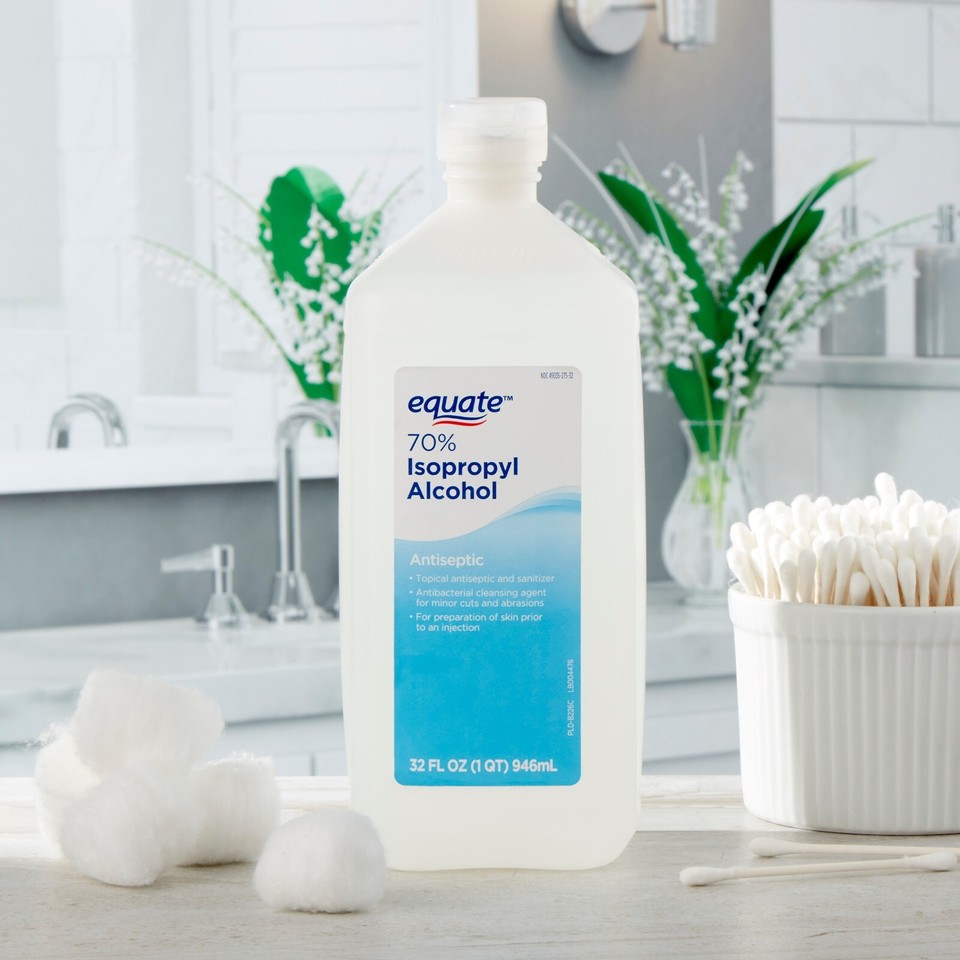 EQUATE 70% Isopropyl Alcohol Antiseptic, 32 Fl Oz | eBay
