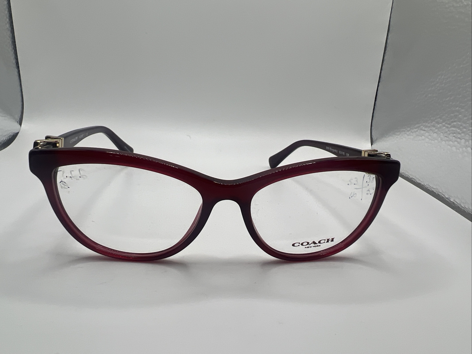 Coach HC6087 5393 Burgundy 53/16 136 women’s eyeglass frames mm282 | eBay