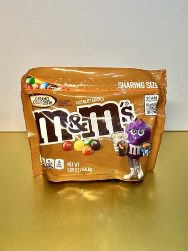 ⚫️ New Limited Holiday M&Ms Caramel Cold Brew Coffee Ice Chocolate Bag ...
