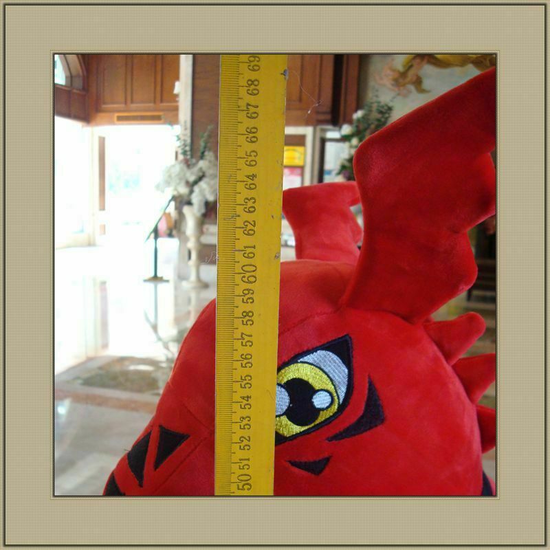 Digital Digimon Guilmon Plush Doll Kids Stuffed Toy Pillow Xmas Gift | eBay