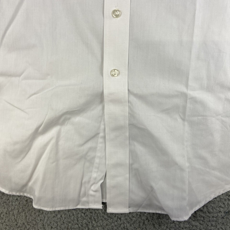 "The Aviator" Pilot Shirt Mens 17 Short Sleeve Van Heusen REGULAR FIT ...