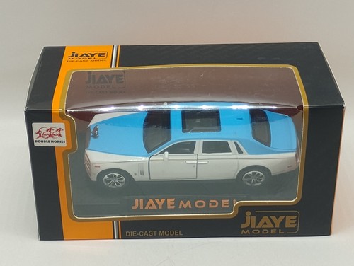 Jiaye Model 1:32 Scale Blue & White Rolls Royce Phantom | eBay