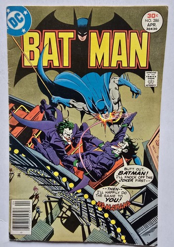 BATMAN Issue 286, The JOKER, DC Comics, 1977 | eBay