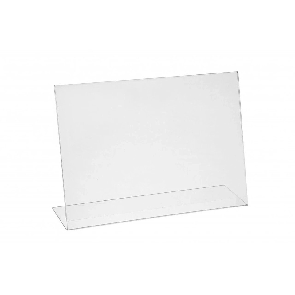 Acrylic Counter Poster Holder Perspex Leaflet Display Stand A3 A4 A5 ...