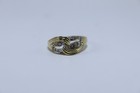 10K Yellow Gold Diamond Cluster Ring, 4.1 Grams, Size 8 | eBay