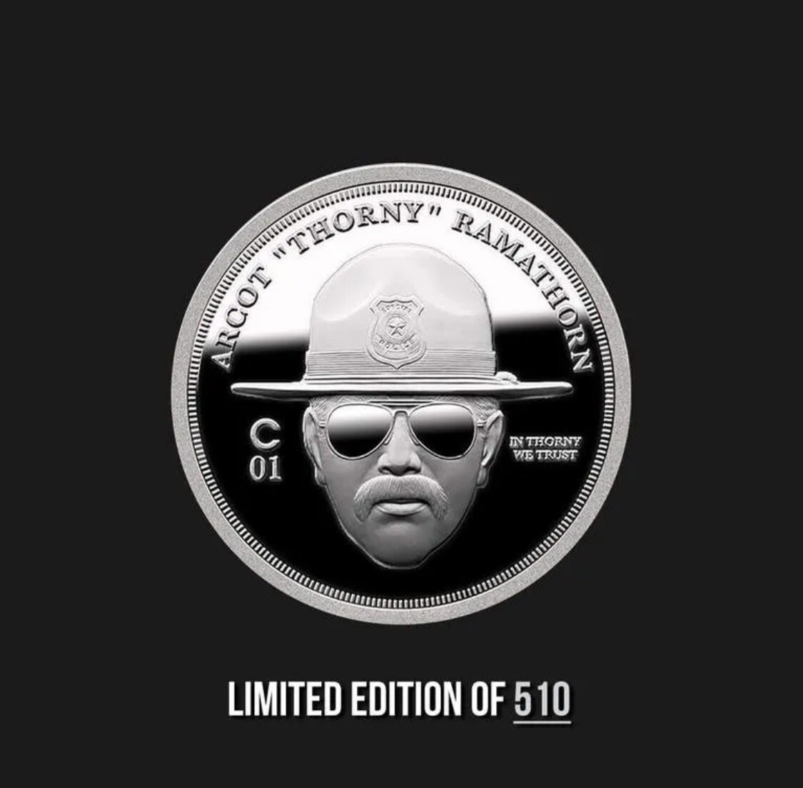 The CHIVE | Super Trooper, THORNY “Mother Of God” Silver 1 Oz COIN ...
