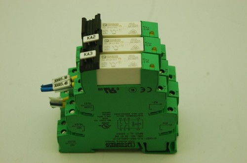 Phoenix Contact with Socket (LOT OF 3) ( No.2961192 ) ( PLC-BSC-24DC/21 ...