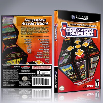 GameCube Replacement Case - NO GAME - Midway Arcade Treasures 1 | eBay