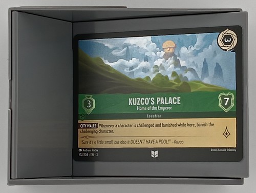 Disney Lorcana -.Inklands - Kuzco's Palace - Home of the Emperor - 102/ ...
