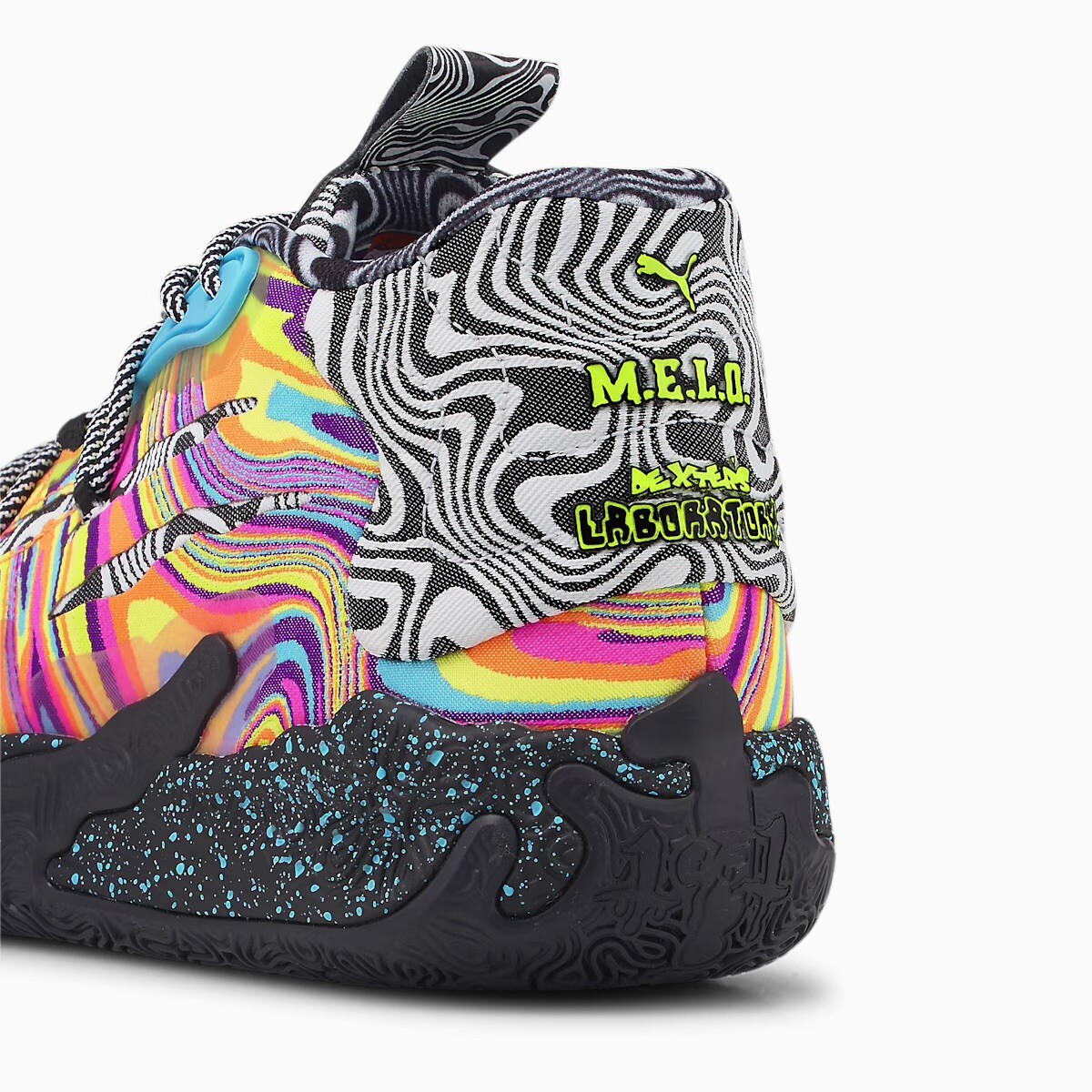 Puma Lamelo Ball x Dexters Laboratory Lab MB.03 MB03 379330_01 Poison ...