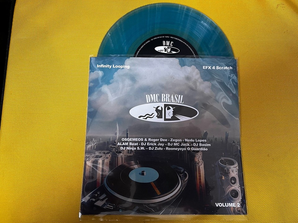 DMC BRASIL INFINITY LOOPING EFX & SCRATCH COLOR VINYL BATTLE TOOLS 7 ...