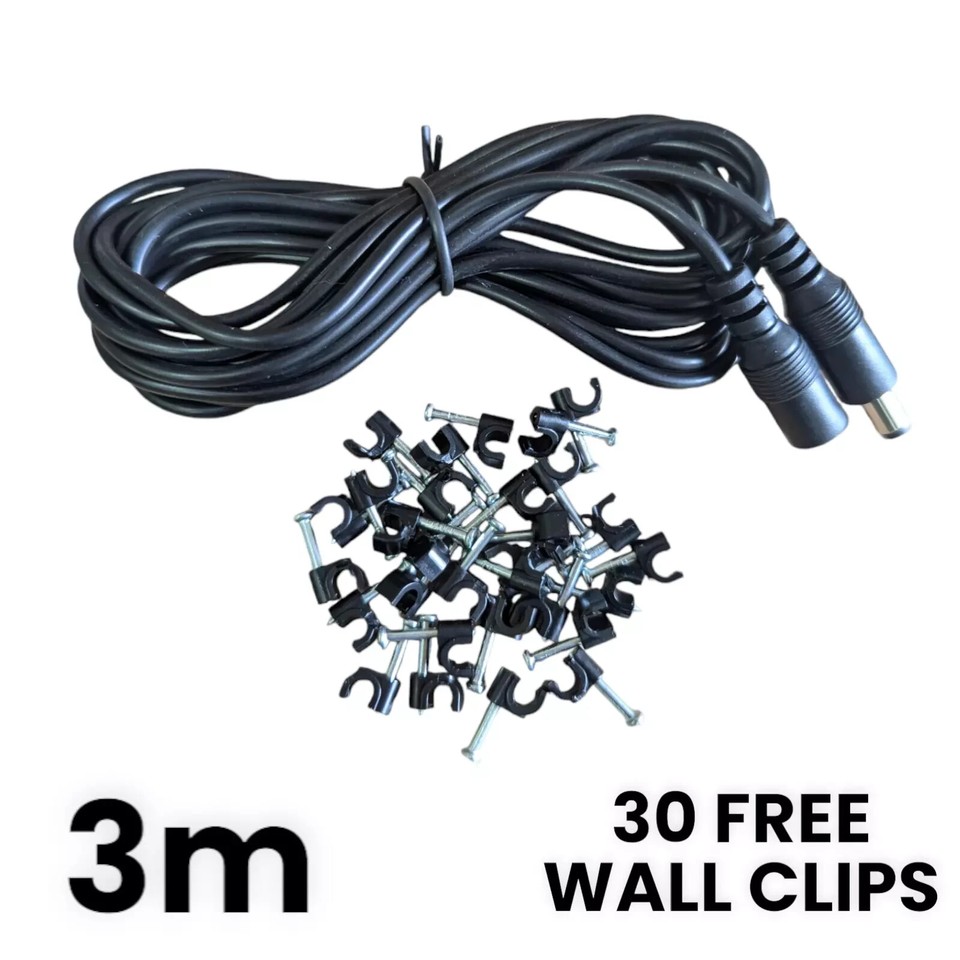 TP-Link Tapo Camera Power Extension Cable 3M 5M 10M 15M 20M 30M White ...