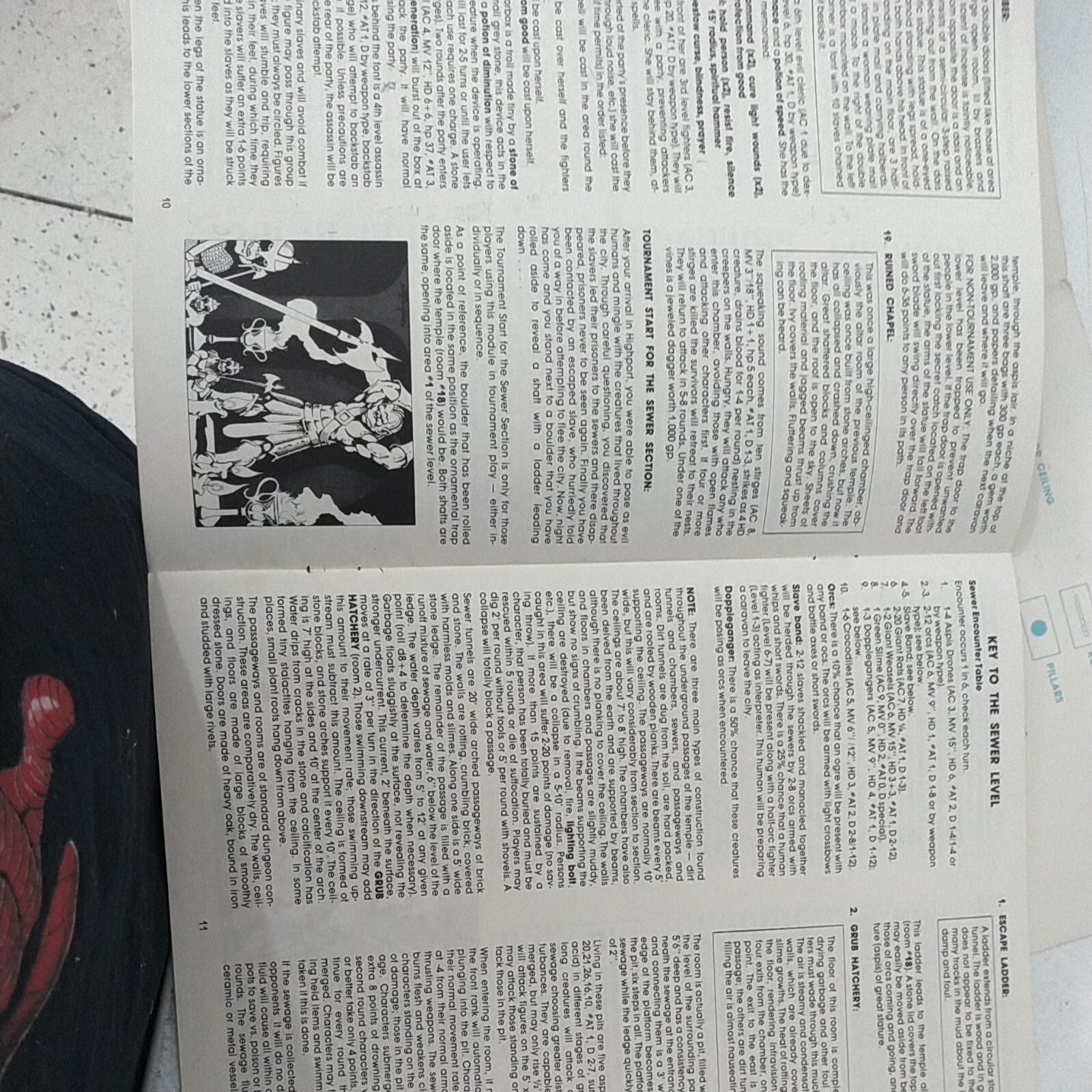 TSR 1980 Advanced Dungeons Dragons Module A1 Slave Pits Of The Under ...