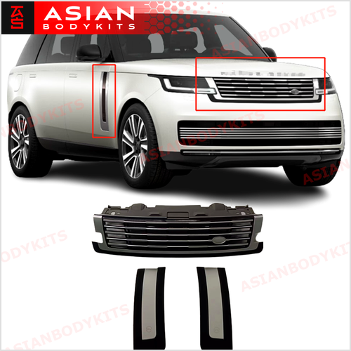 FRONT GRILLE with SIDE FRONT DOOR PANELS for RANGE ROVER VOGUE L460 ...