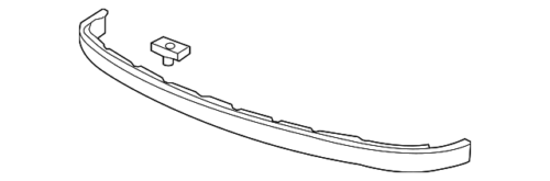 GM OEM 05-06 Tahoe Front Bumper Bumper Components-Extension Panel ...