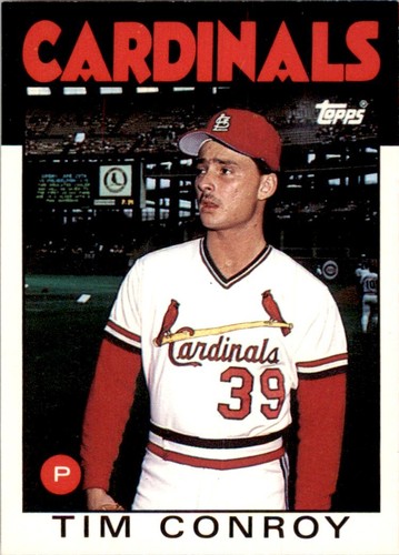 1986 Topps Traded Tim Conroy Baseball Cards #28T | eBay