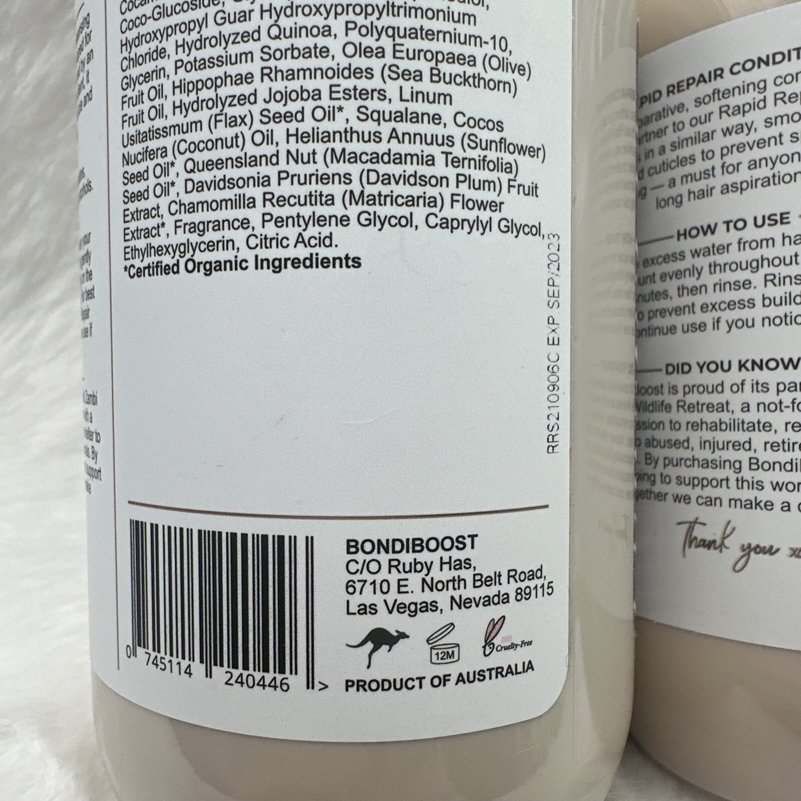 Bondi Boost Rapid Repair Shampoo & Conditioner 16.90 fl.oz Each - Pack ...