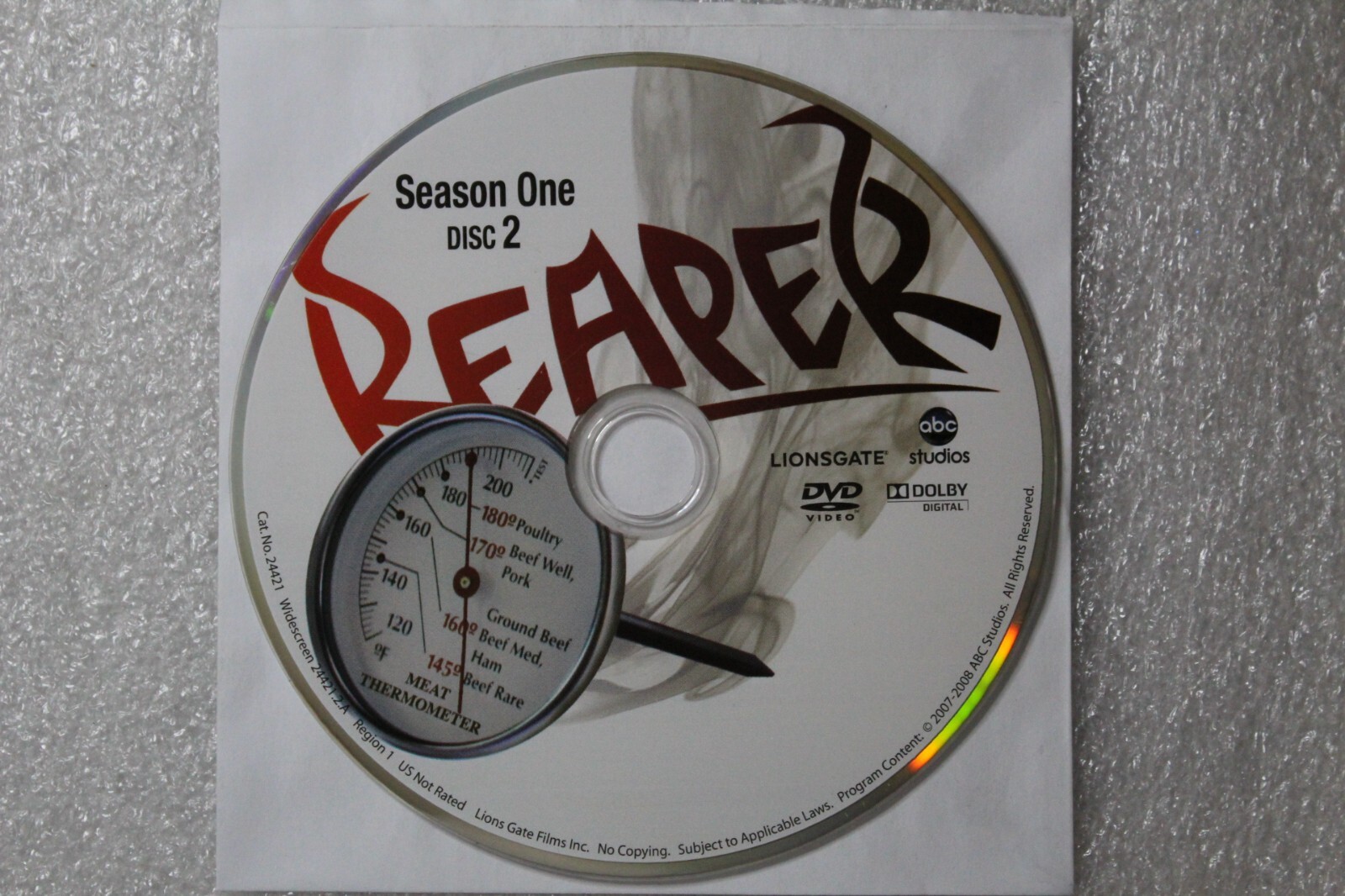 Reaper Season 1 Disc 2 DVD | eBay