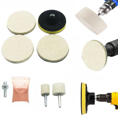 Car Repair Abrasive Grinding Set Polished Remover Wool Wheel Windscreen ...