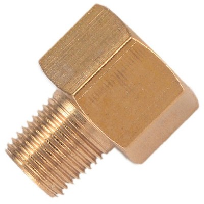 BSP-NPT Adapter 1/8" MaleT To 1/4" Female NPT Brass Pipe Fitting Euro ...