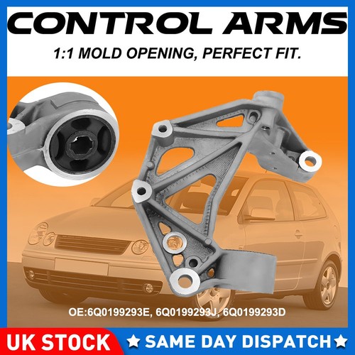 Front Left Wishbone Suspension Bracket Arm For Skoda Fabia VW Polo 9N ...