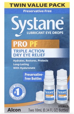 Systane PRO PF Multi-dose Preservative-Free Lubricant Eye Drops ~ Exp ...