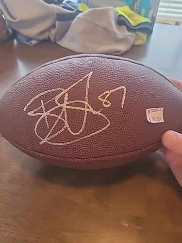 Wilson Reggie Wayne #87 Signed Football With JSA COA A000040 | eBay