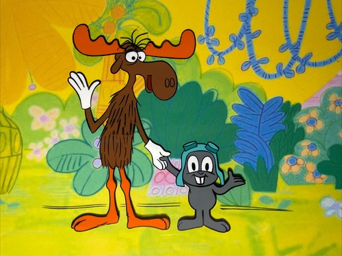 SUPER CHICKEN animation cel JAY WARD production Vintage Cartoon Network ...