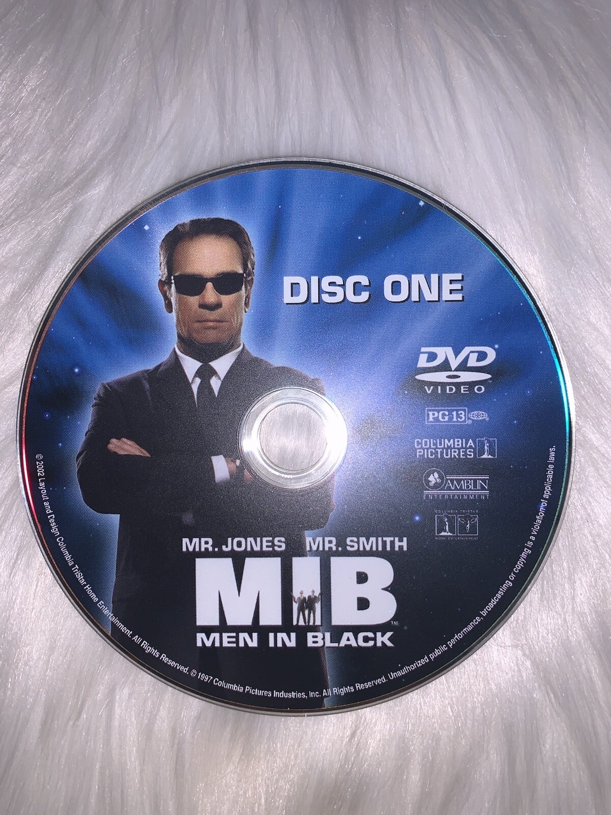 Men in Black (DVD, 1997) DISC ONLY PA 43396263857| eBay