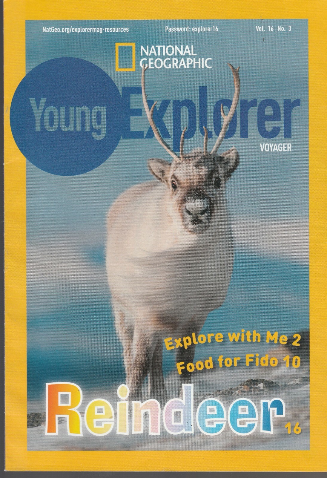 National Geographic Young Explorer Voyager Vol 16 No 3 Free & Fast SnH ...