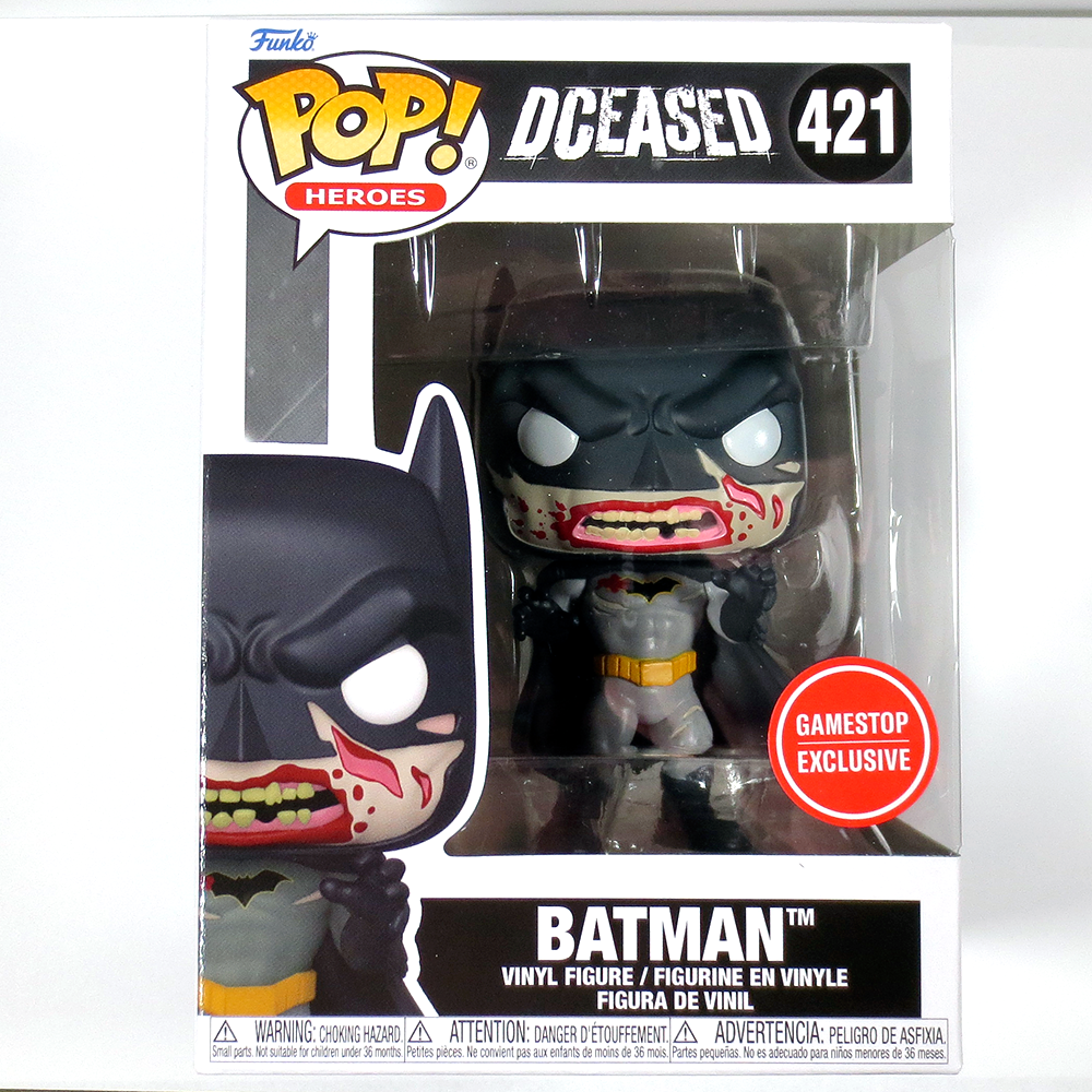 Funko POP DCeased Bloody Batman #421 VARIANT GameStop EXCLUSIVE 421 | eBay