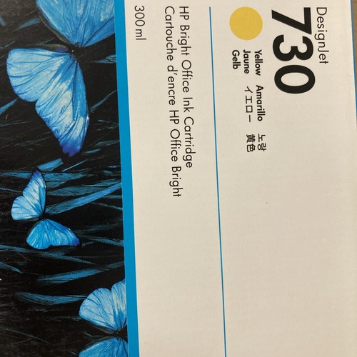 HP DesignJet 730 High Yield Yellow Ink Cartridge 300ml - P2V70A EXP ...