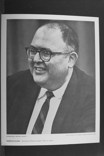 Herman Kahn - Print by International Portrait Gallery - Vintage L1135A ...