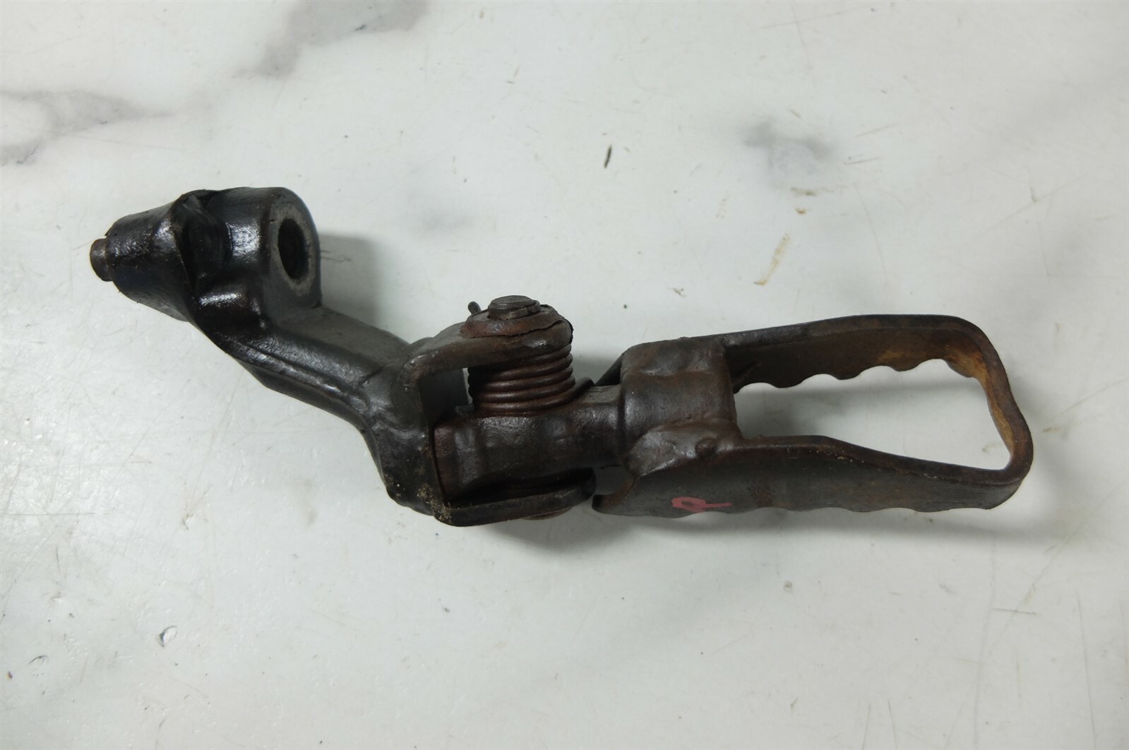 75 Honda XL 175 XL175 avant Droit Pied Repose Peg Et Montage Support | eBay