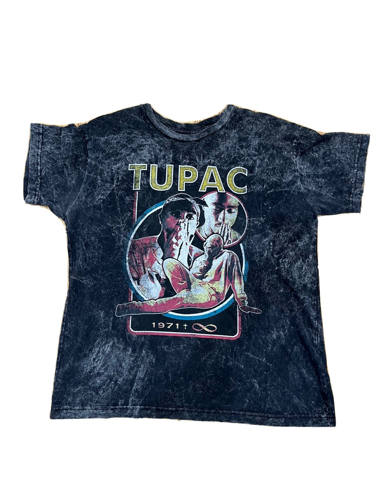 Tupac 2PAC vintage 1971 graphic tee - Gem