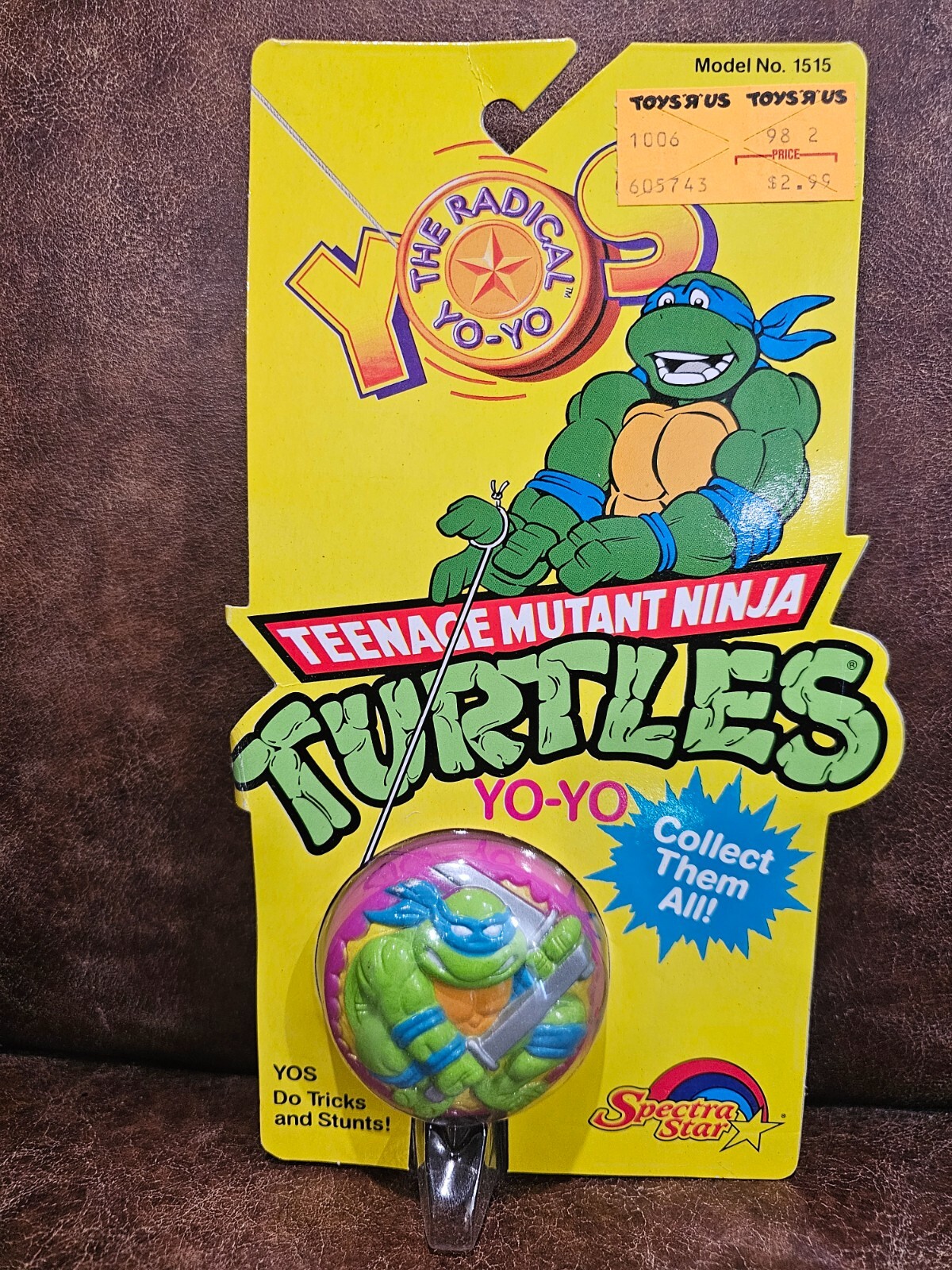 Vintage 1990 Teenage Mutant Ninja Turtles Spectra Radical Yo-Yo ...