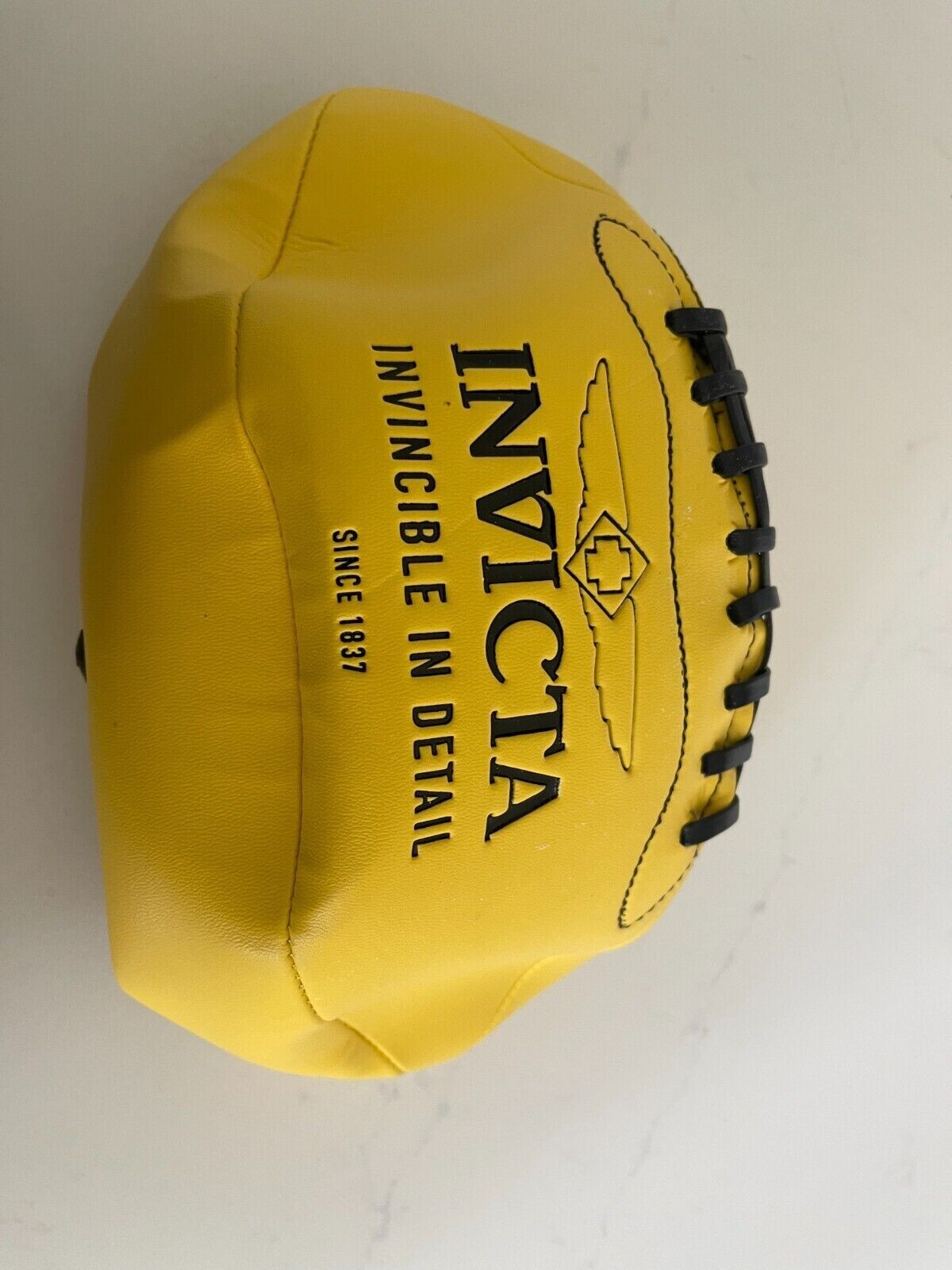 Invicta Rubgy Ball American Sports Yellow Color Black Shoe Lace Invicta ...