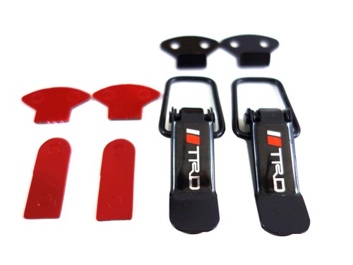 TRD Style Small Car Boot Bonnet Side Bumper Toggle Fasteners Catch ...