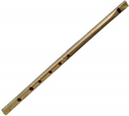 Premium Natural Right Handed Brass Flute Best for Beginner Stage ...