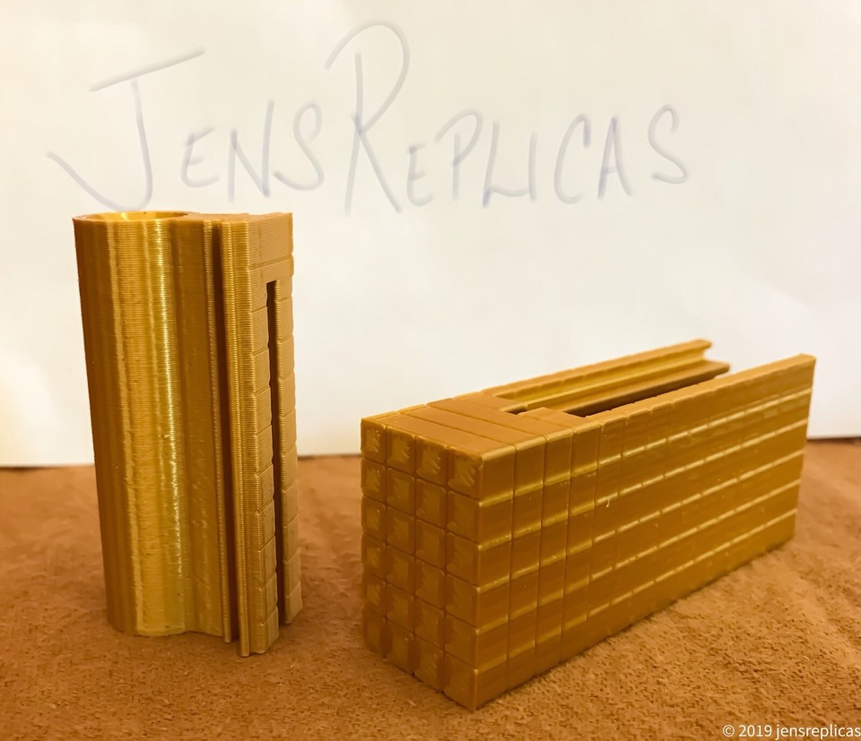 Golden Gun Transforms into Cigarette Case Pen Lighter Replica Prop ...