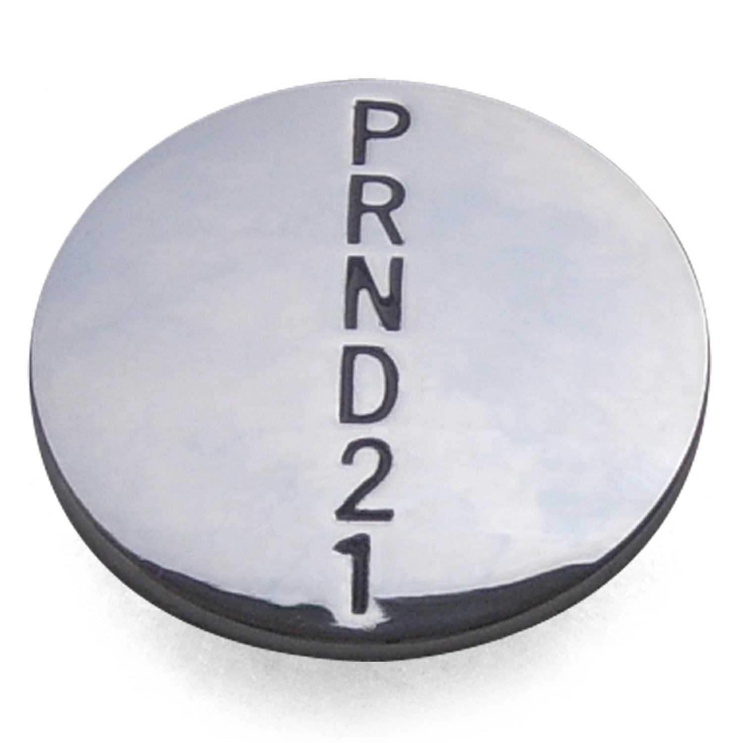 PRND21 Shift Knob Medallion Insert -- For Metal Knob american shifter ...