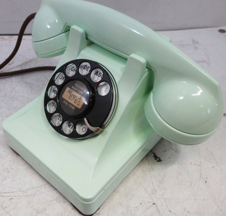 Western Electric Mint Green Model 302 Telephone Fully Restored | eBay