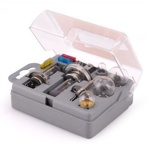 H4, H7 and H1 Universal Emergency Travel 10 Piece Car, Caravan Bulb ...