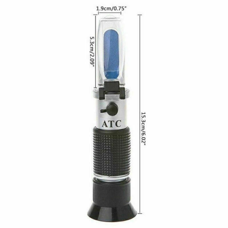 Antifreeze Refractometer Coolant Tester for Checking Freezing Point ...
