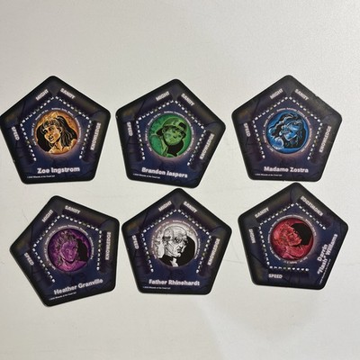 Betrayal at House on the Hill 6 Character Cards Board Game Parts ...