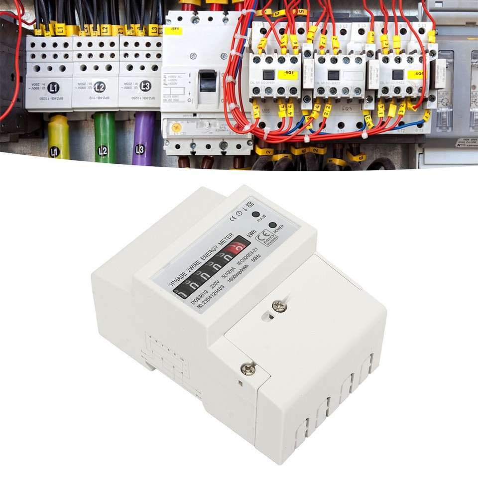 Electricity Meter 230V Grade1 Single Phase Energy Meter Mechanical ...