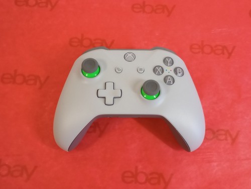 Unique Microsoft Xbox One Wireless Controller - Gray/Green 1708 ...