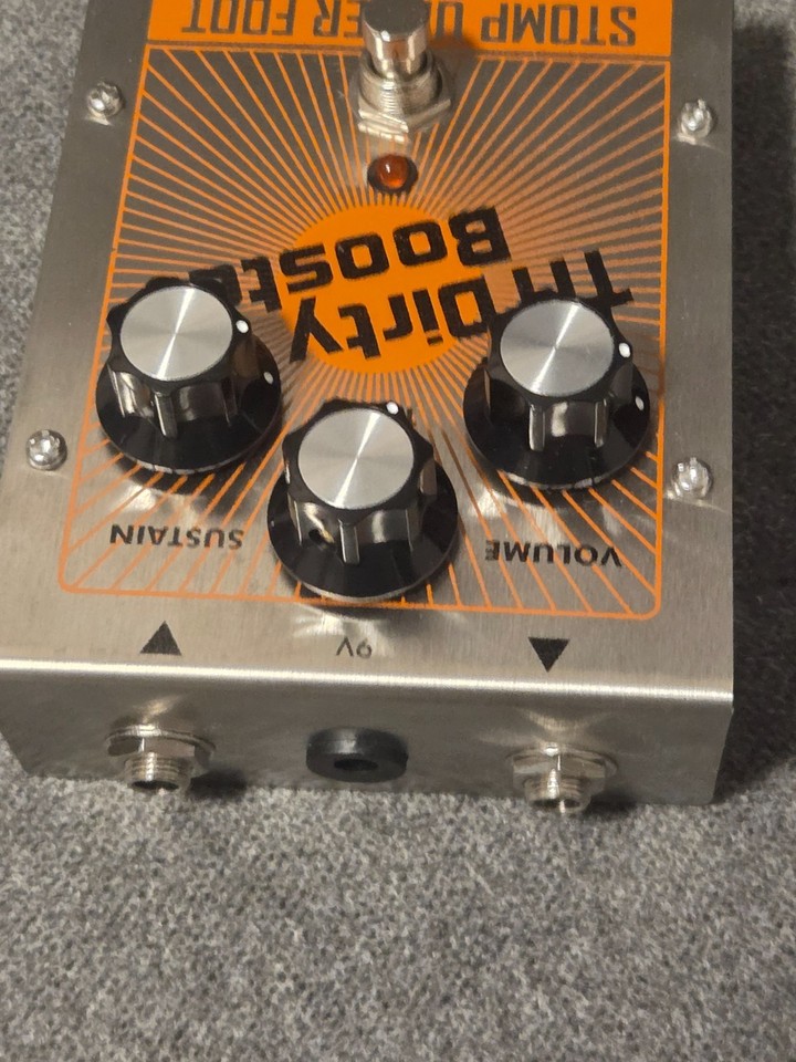 Stomp Under Foot Tri-Dirty Booster Muff Fuzz Pedal - Mint With Box | eBay